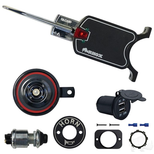 LED Adjustable Light Kit with Basic Turn Signal and Time Delay Brake ...